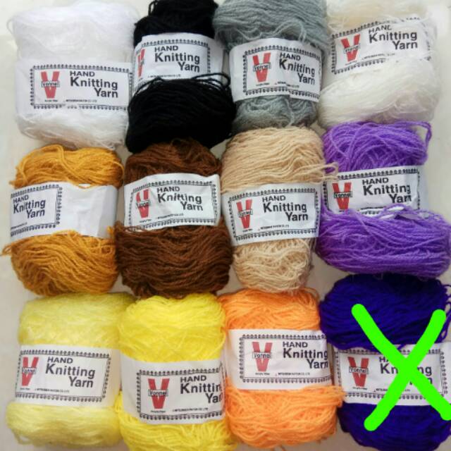 Jual Benang Rajut (benang wol) | Shopee Indonesia