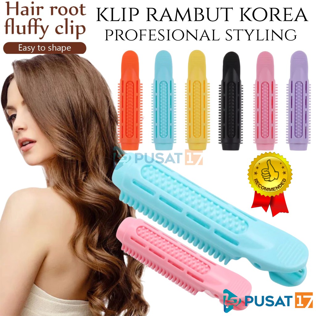 Jual KLIP RAMBUT KOREA / ROLL RAMBUT / ALAT KERITING RAMBUT PREMIUM ...