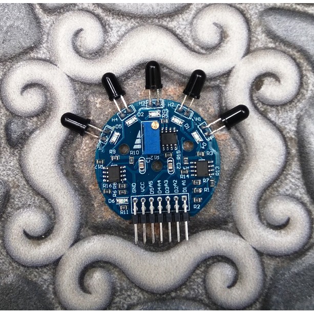 Jual Flame Sensor (Sensor Api) Infrared Receiver 5 Channel INFRARED IR ...