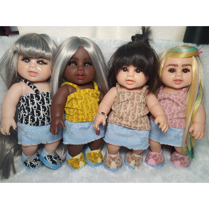 Jual baju boneka 12"/30cm(termasuk sepatu) | Shopee Indonesia