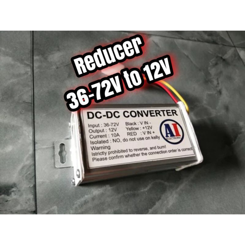 Jual Reducer penurun tegangan DC to DC converter step down motor ...