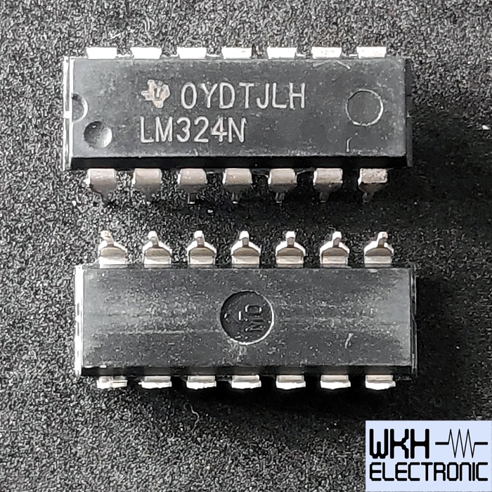 Jual IC LM324 LM324N LM324 LM 324 N Low Power Quad Op-amp Dip-14 IC AK61 Indonesia|Shopee Indonesia