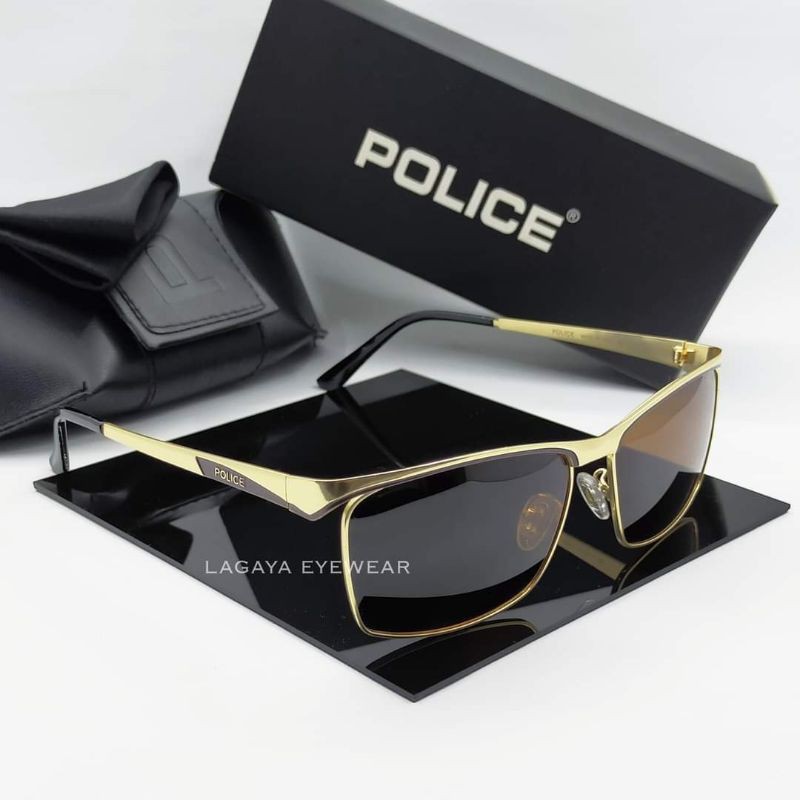 Jual KACAMATA POLICE FULL TITANIUM TERBARU P 7868# | Shopee Indonesia