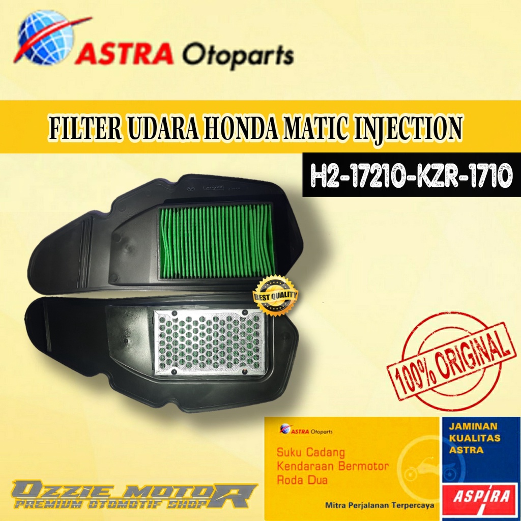 Jual FILTER UDARA ASPIRA ORIGINAL TIPE KZR MOTOR HONDA PCX150,VARIO 125 ...