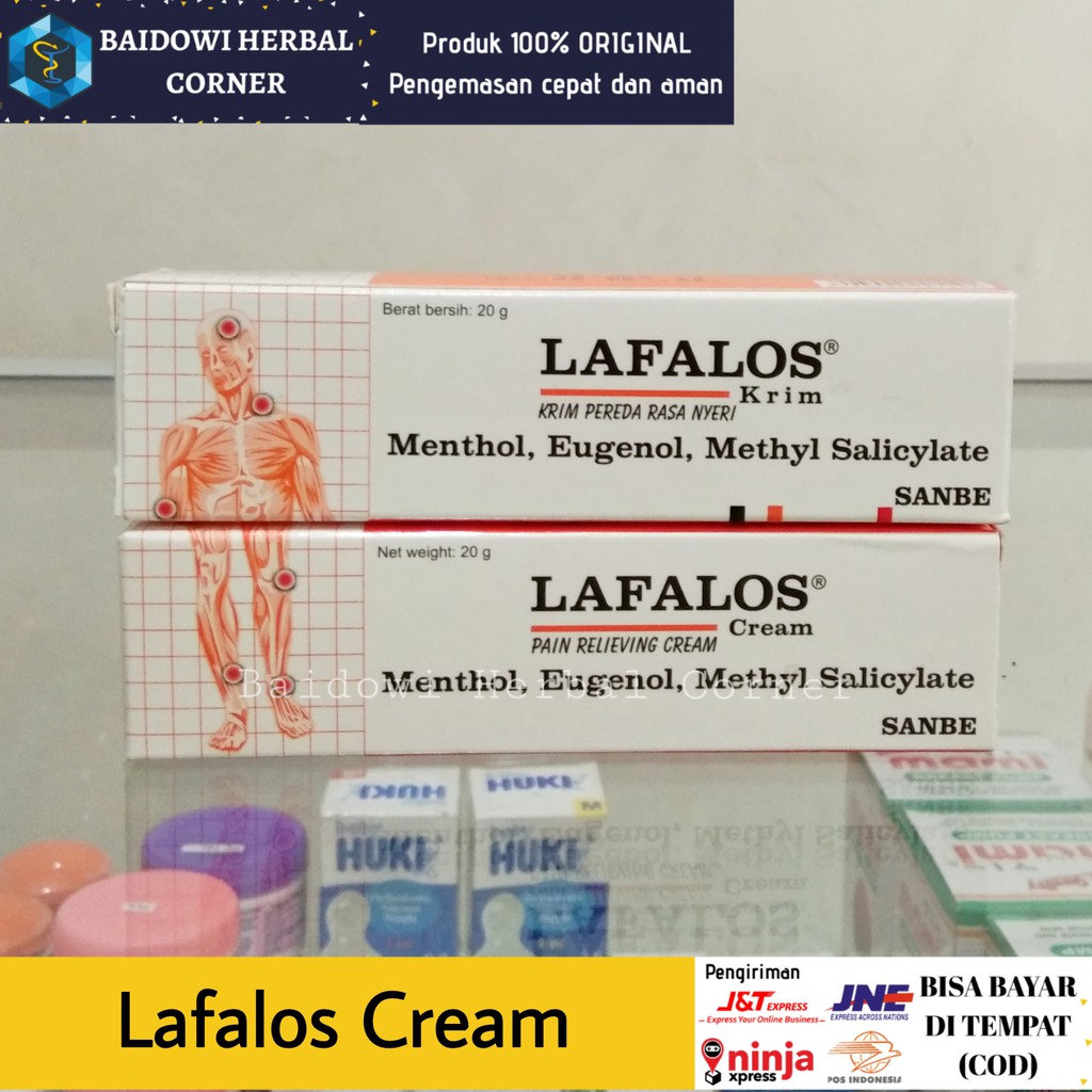 Jual LAFALOS KRIM 20 GRAM UNTUK NYERI OTOT | Shopee Indonesia