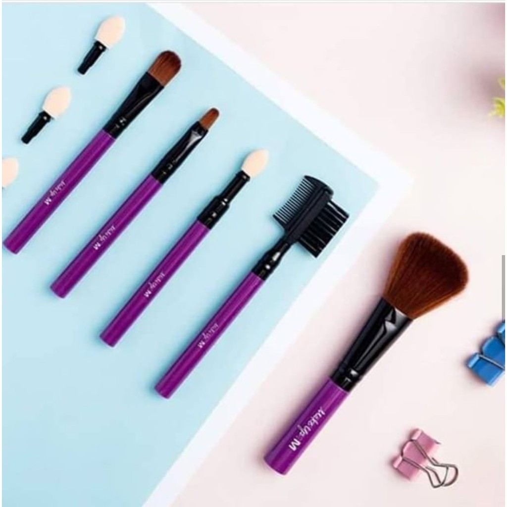 Jual MINISO Makeup Brush Set Kuas Dandan Indonesia|Shopee Indonesia