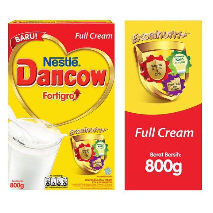 Jual NESTLE - Dancow FULL CREAM 800 gr ( Fortigrow) - SUSU KELUARGA ...