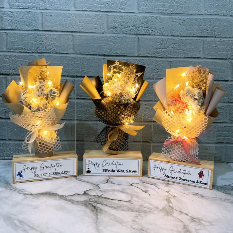 Jual Mini Standing Bouquet (Akrilik) | Shopee Indonesia