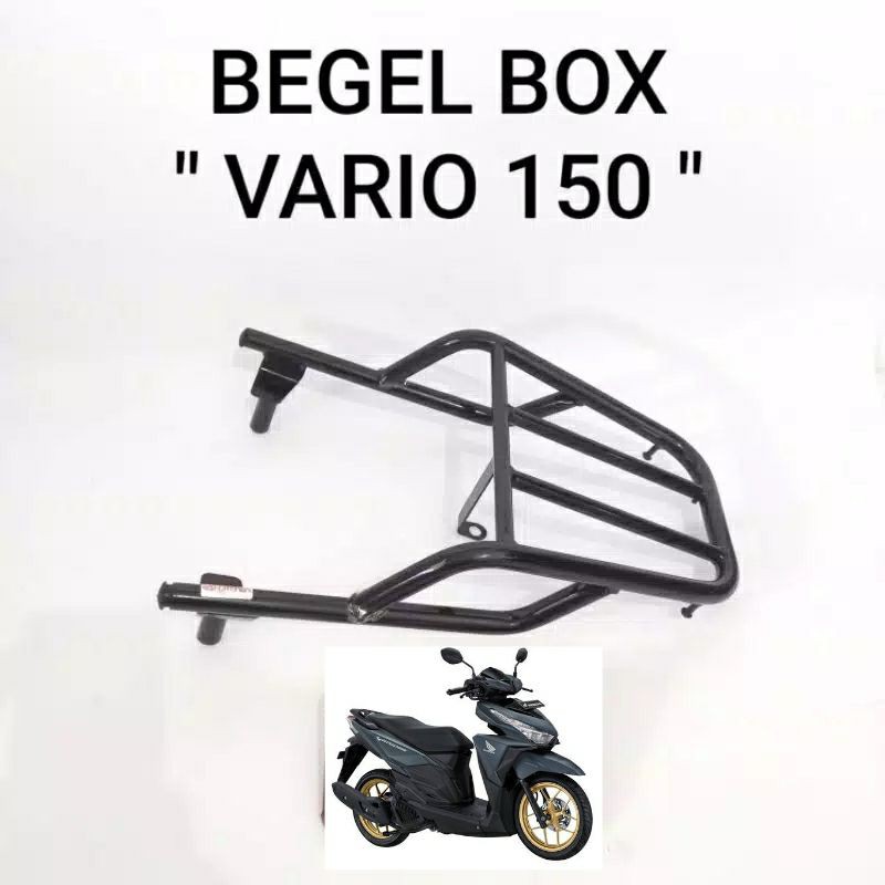 Jual Begel / bracket box motor honda vario 150 atau vario 125 new led ...