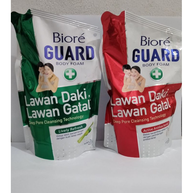 Jual Biore Guard Body Foam Sabun Mandi Cair Refill 800 ml | Shopee Indonesia