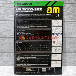 Jual AM 51 SUPER PREMIUM Tile Grout Semen Pengisi Nat Granit Keramik ...