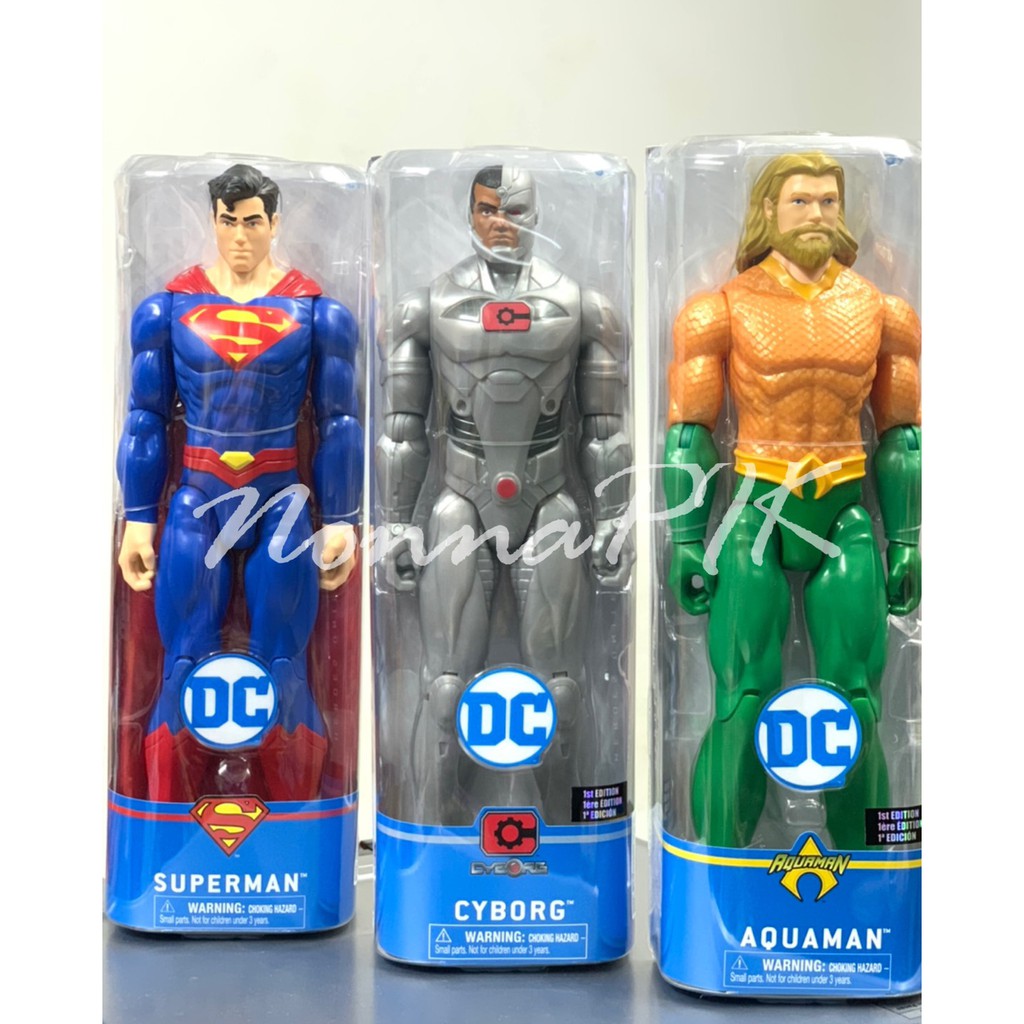 Jual DC Superman - Flash - Shazam Figure 12 Inch Spin Master Justice ...