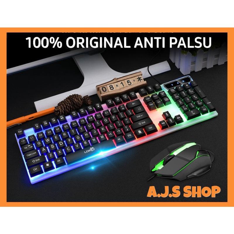 Jual [100% ORIGINAL] Keyboard - Keyboard Game - Keyboard Gaming LED ...