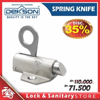 Jual Spring Knip Dekson Dekkson SK 018 BR SN Spring Knife Kunci Grendel ...
