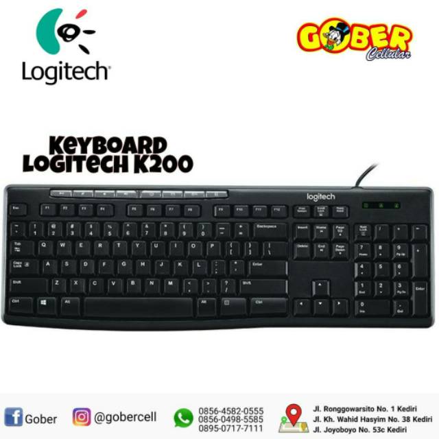 Jual Keyboard Logitech K200 usb | Shopee Indonesia