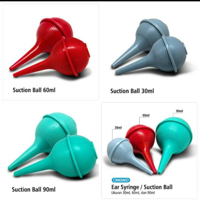 Jual Dili Ear Syringe 30ml 60ml 90ml Suction Ball Penyedot Ingus Bayi ...
