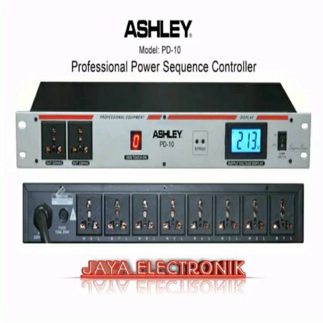 Jual Power sequencer controller ashley PD 10 power distributor original ...