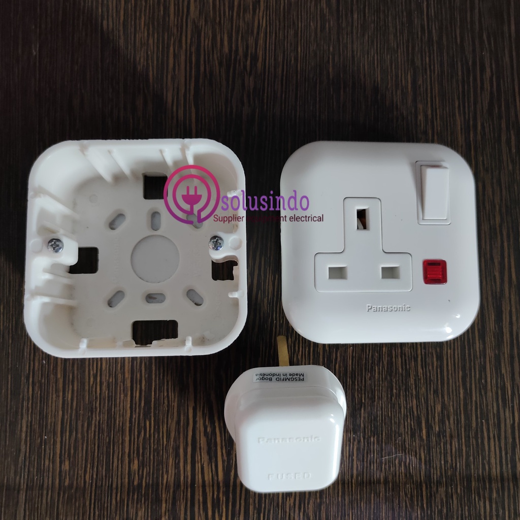 Jual STOPKONTAK AC SET OUTBOW WITH STEKER 13A - PANASONIC | Shopee ...
