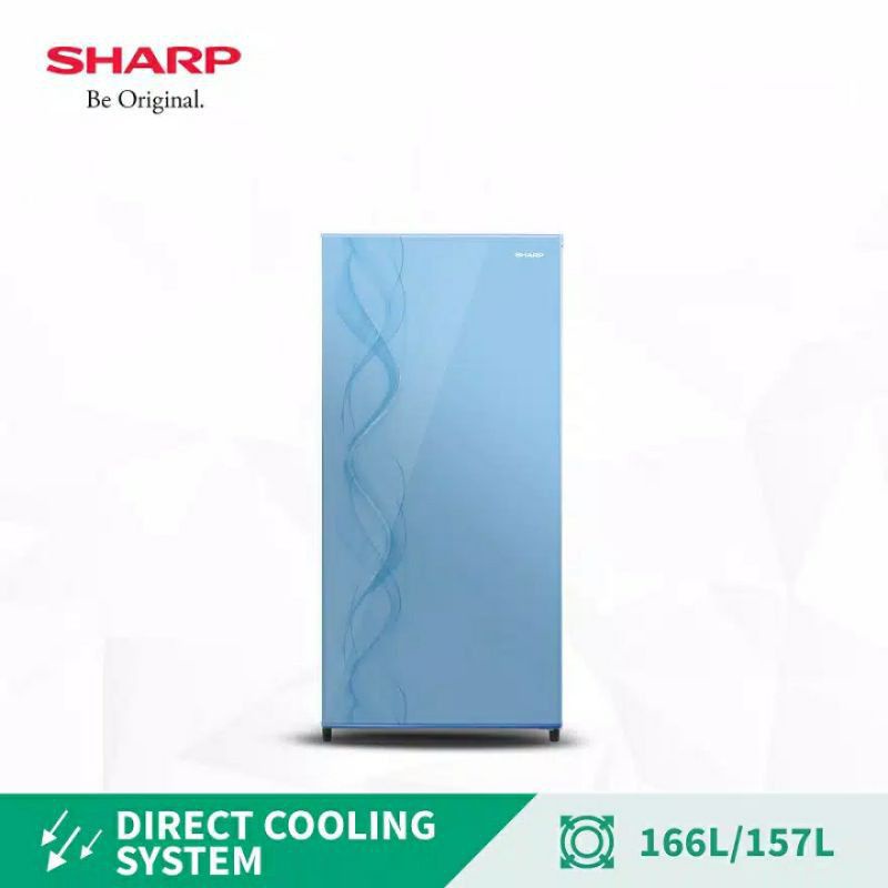 Jual Lemari Es Sharp 1 pintu SJ 182 kirei Cap180 Liter | Shopee Indonesia