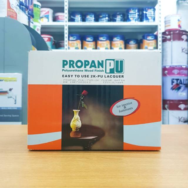 Jual PROPAN PU 745 Non Yellowing Vernis 2K Interior (1 LITER) | Shopee Indonesia