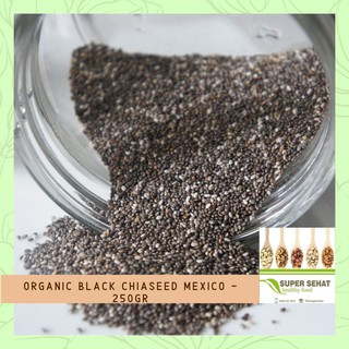 Jual Biji Chia Seed 250gr Organik Premium Tokosupersehat Chiaseed Cia ...