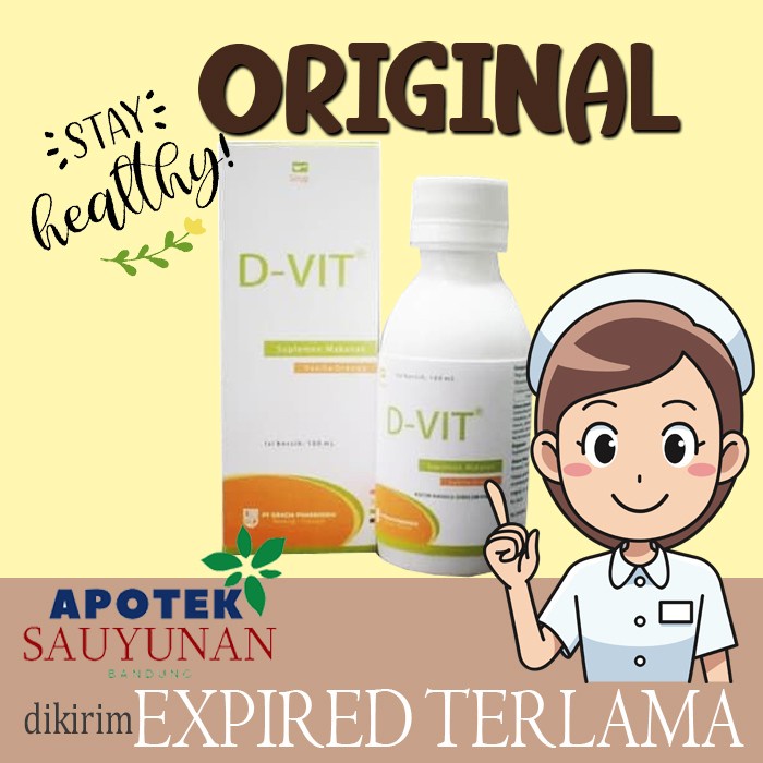 Jual D Vit Syrup 100 mL | Shopee Indonesia