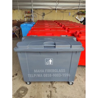 Jual TEMPAT SAMPAH BESAR/TONG SAMPAH BESAR/BAK SAMPAH BESAR 660 LITER | Shopee Indonesia