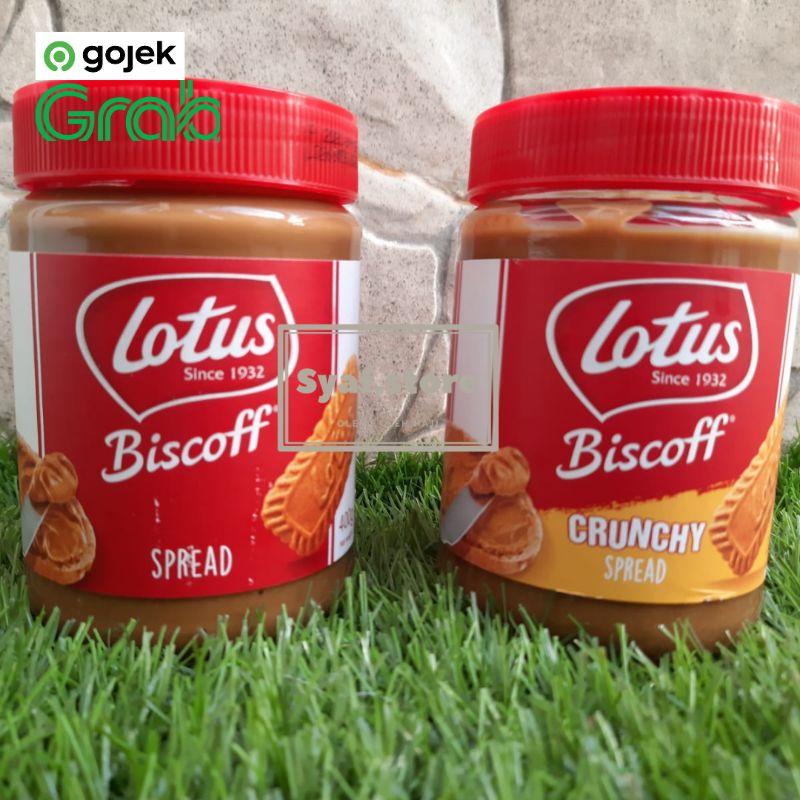 Jual Selai LOTUS BISCOFF Spread Crunchy 400/ 380 gr TERMURAH | Shopee ...