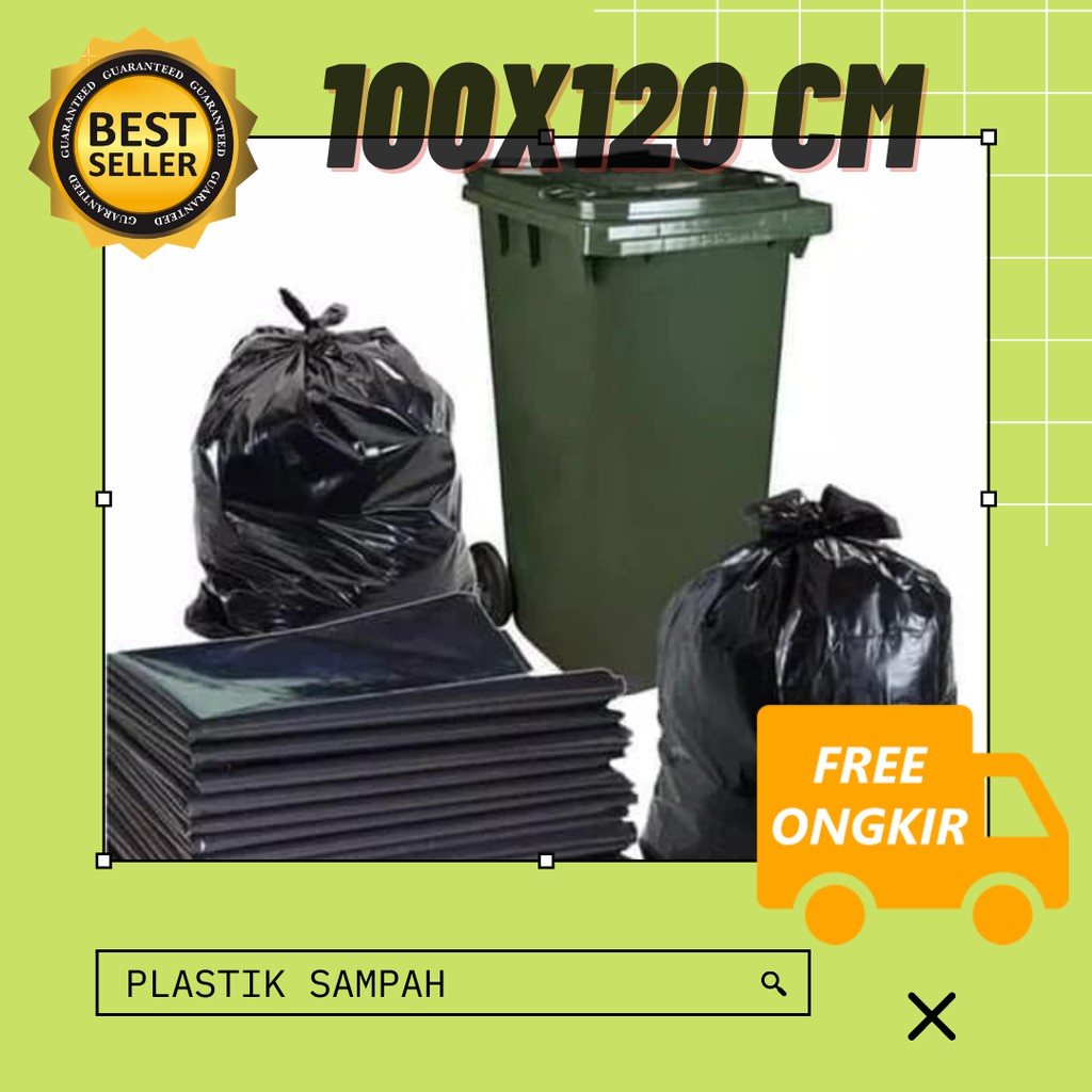 Jual Plastik sampah Trashbag 100x120 Kantong sampah ukuran kecil besar 100 x 120 jumbo warna ...