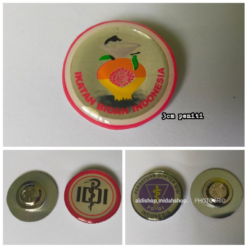 Jual PIN IDI / IBI IKATAN BIDAN INDONESIA/ PDGI | Shopee Indonesia