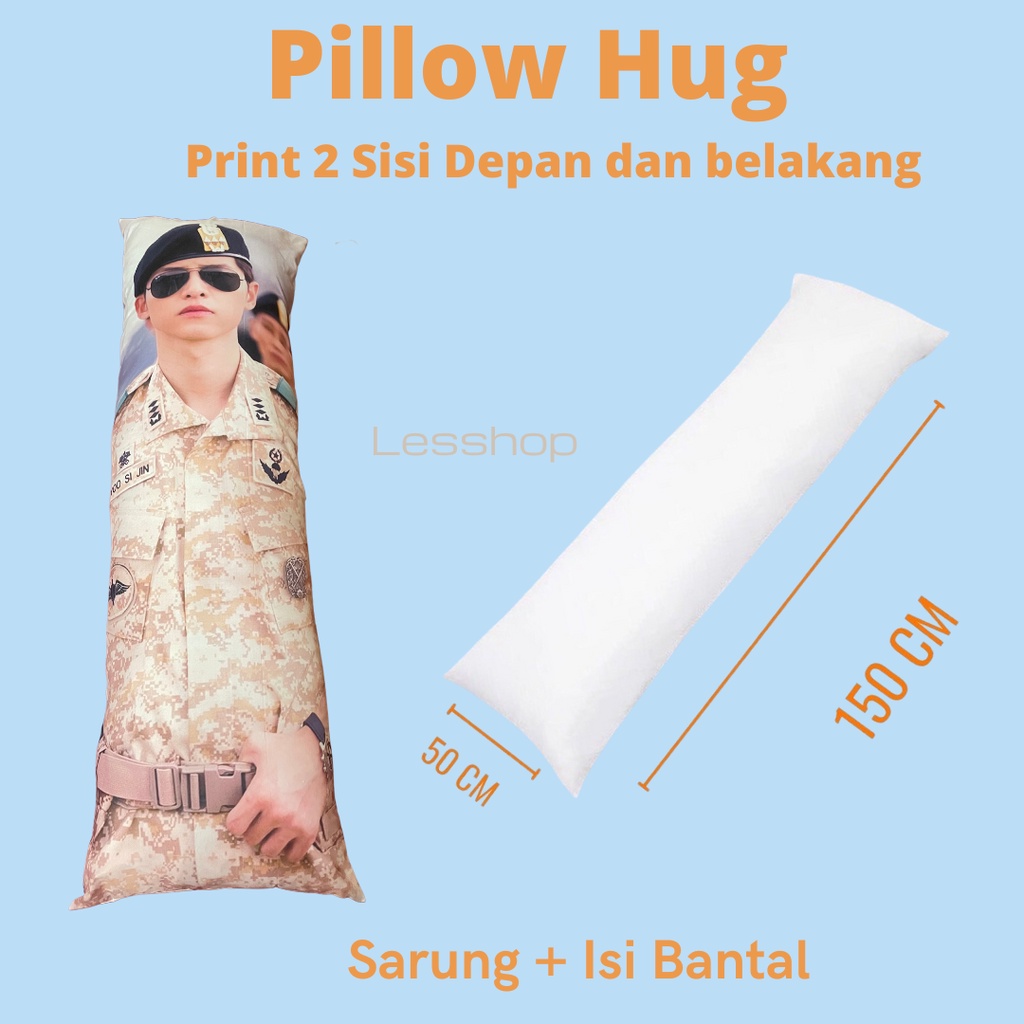 Jual Pillow Hug Custom Bantal Dakimakura 150 x 50 CM | Shopee Indonesia