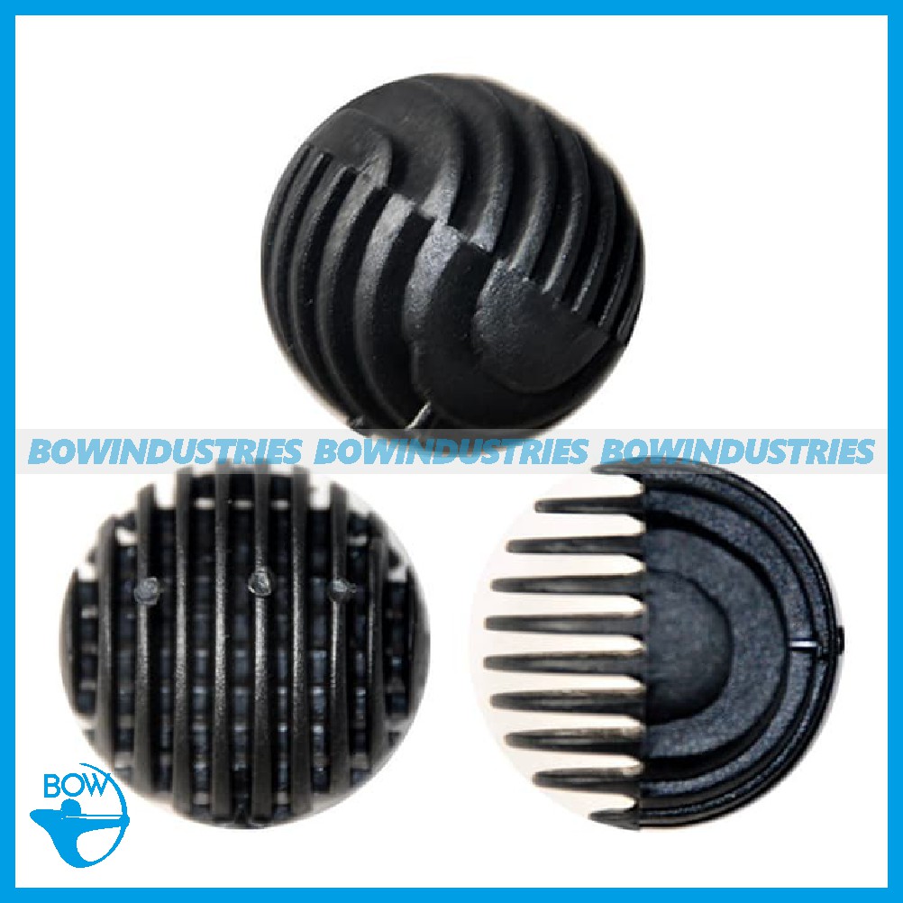 Bio Ball Bioball filter kolam bulat Filter Aquarium Bola Golf Saringan ...