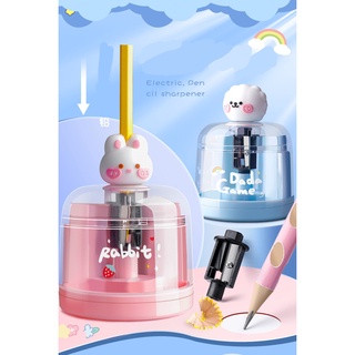 Jual [LOGU] Peraut pensil elektrik kartun, Electric Pencil Sharpener ...