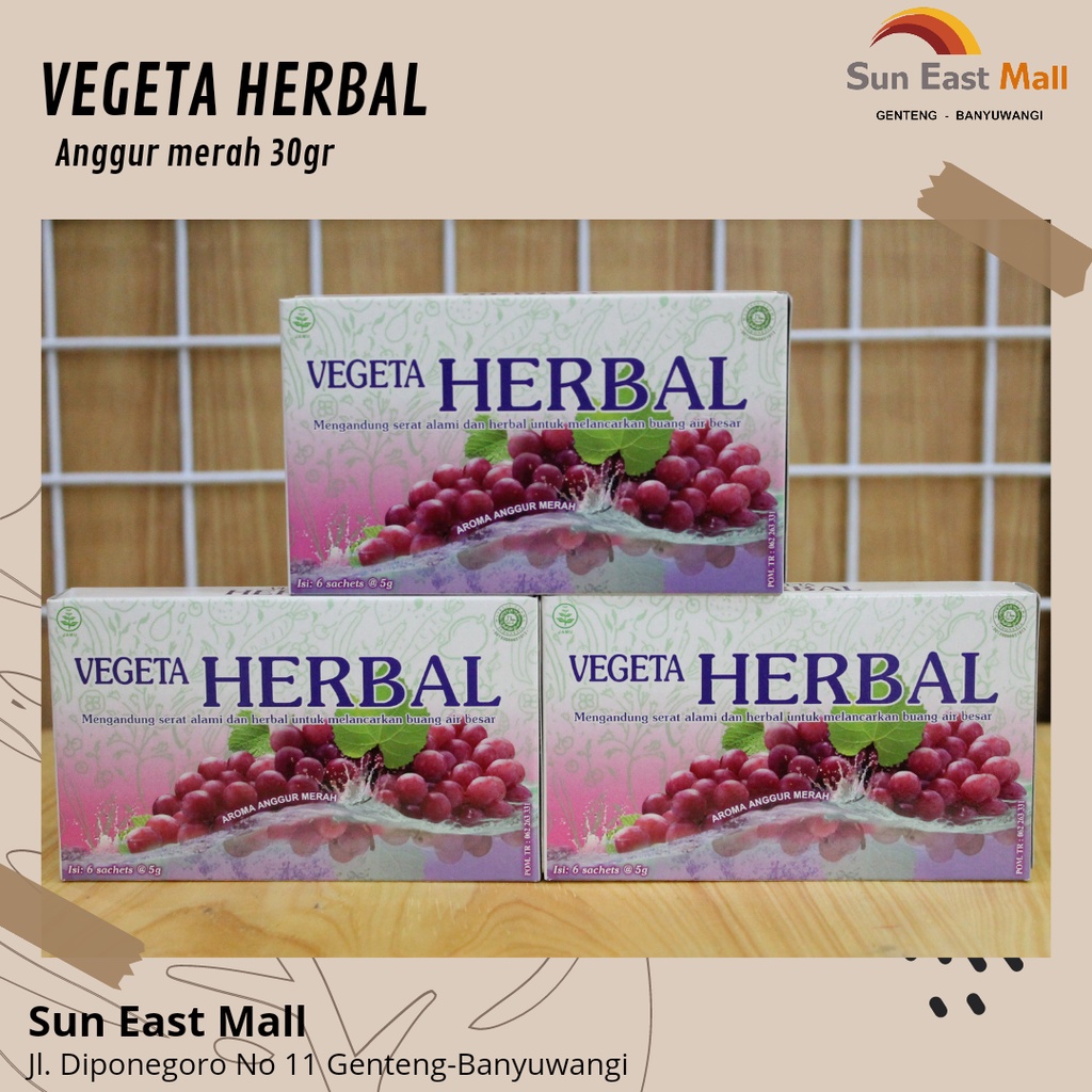 Jual VEGETA HERBAL 30G | Shopee Indonesia