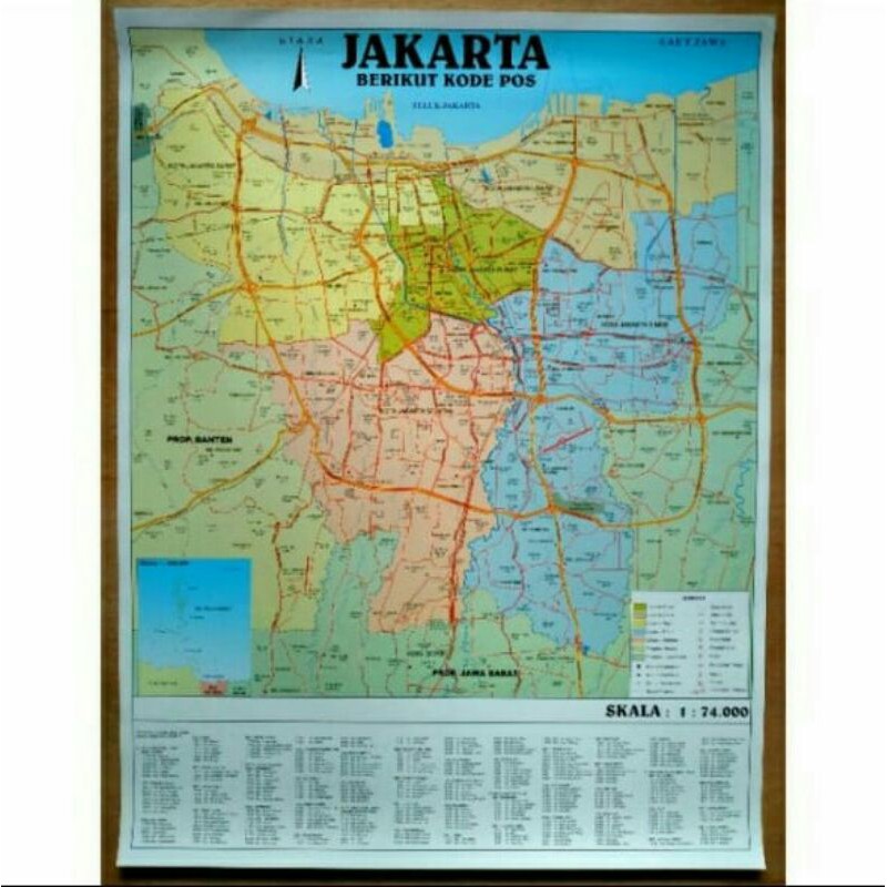 Jual Peta jakarta/dki (freebublewrap) | Shopee Indonesia