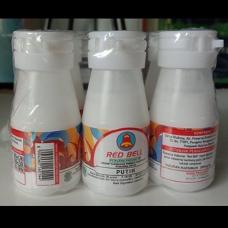 Jual Red Bell Pewarna Pangan Putih 30gr RedBell Pewarna Makanan 30ml ...
