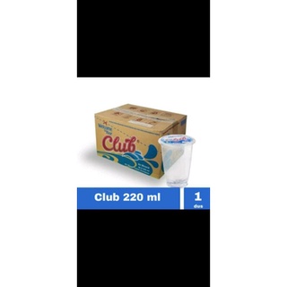 Jual air mineral club ukuran 220 ml isi 48 cup | Shopee Indonesia