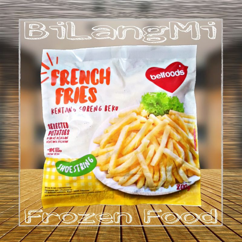 Jual Belfoods Kentang Goreng 200 Gr | Shopee Indonesia