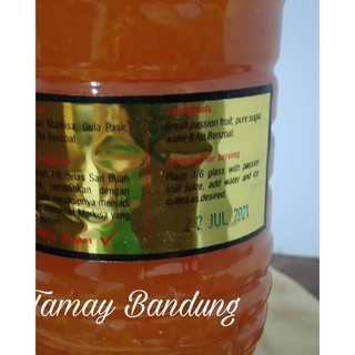 Jual Markisa Tiara 1,5 ltr-sirup markisa-syrup markisa asli makassar ...
