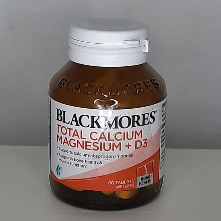 Jual Blackmores Total Calcium Magnesium + D3 60 tab | Shopee Indonesia