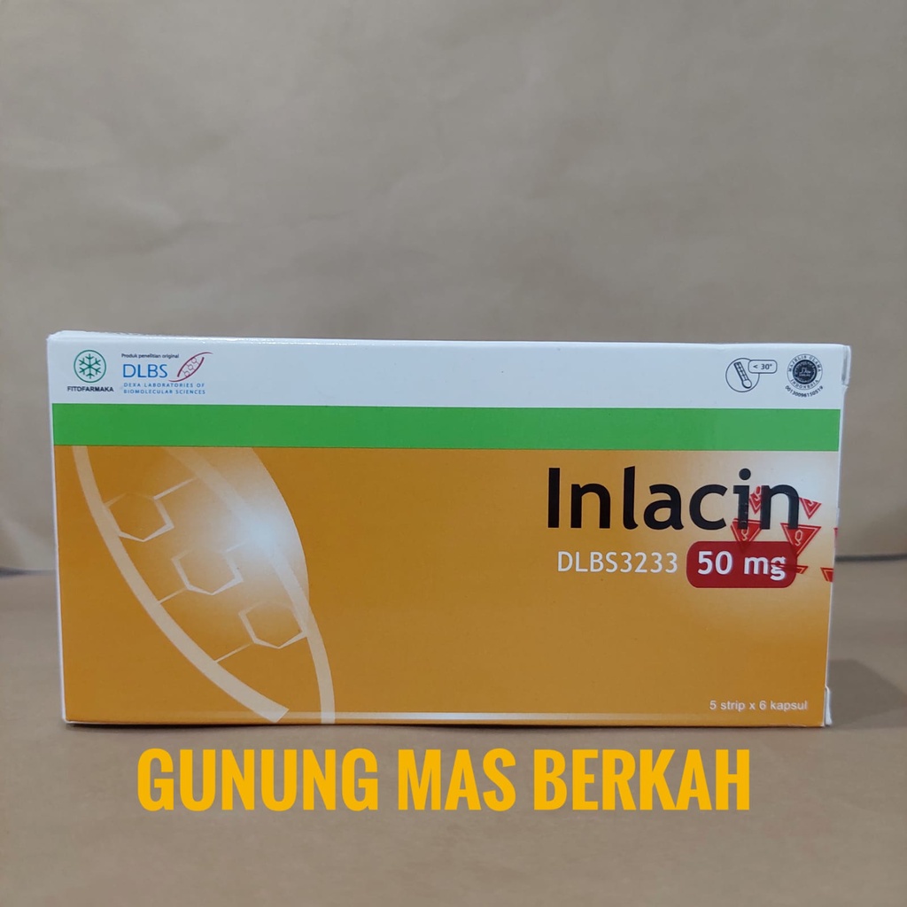 Jual INLACIN Inlasin Inlacin 50mg Tablet - Membantu menurunkan kadar ...
