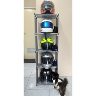 RAK HELM RAK SERBAGUNA 4 SUSUN 5 TINGKAT | Shopee Indonesia