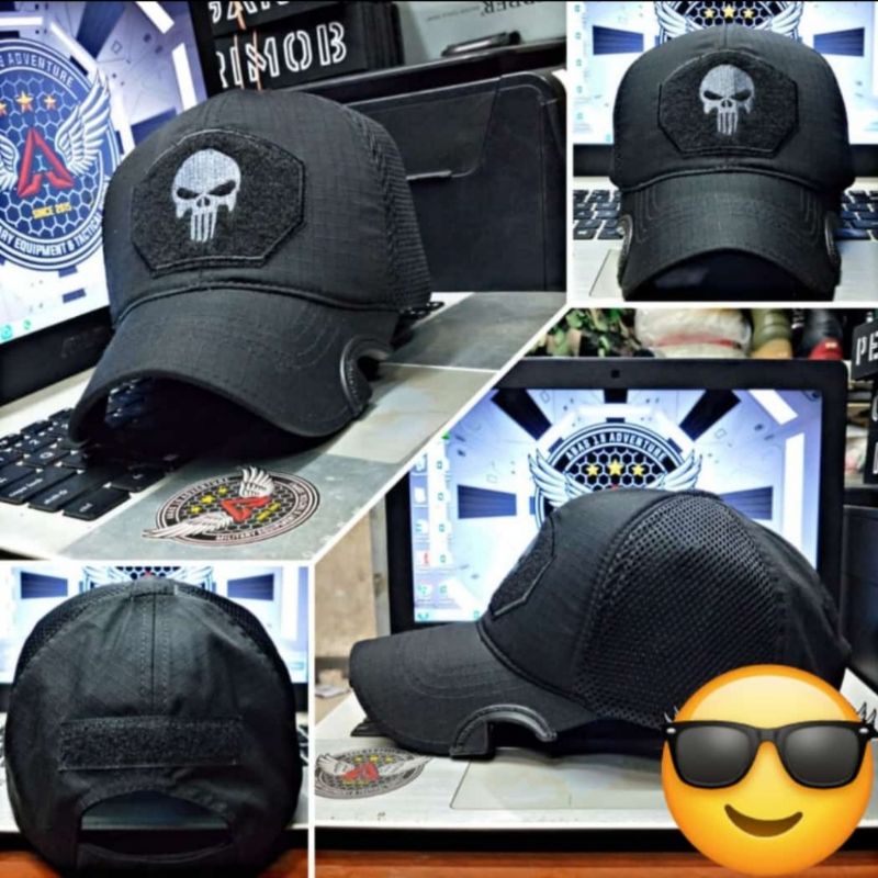 Jual Topi Tactical Military Coak Hitam | Shopee Indonesia