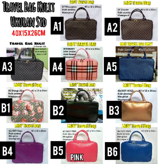 Jual Travel Bag Kulit | Shopee Indonesia
