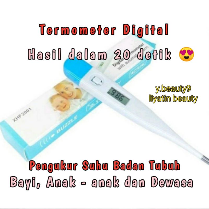 Jual Termometer Digital Berkualitas Termometer Bayi Termometer Anak ...