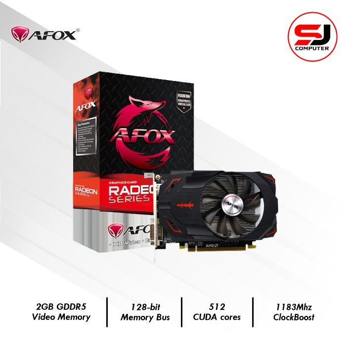 Jual VGA AFOX RADEON RX 550 2Gb GDDR5 128-Bit | Shopee Indonesia
