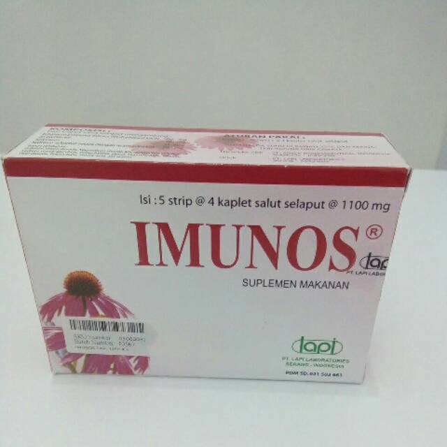 Jual Imunos 1 box isi 20 tablet | Shopee Indonesia