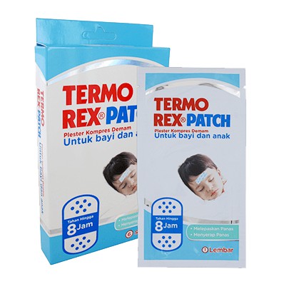 Jual TERMOREX PATCH PLESTER KOMPRES DEMAM BAYI DAN ANAK | Shopee Indonesia