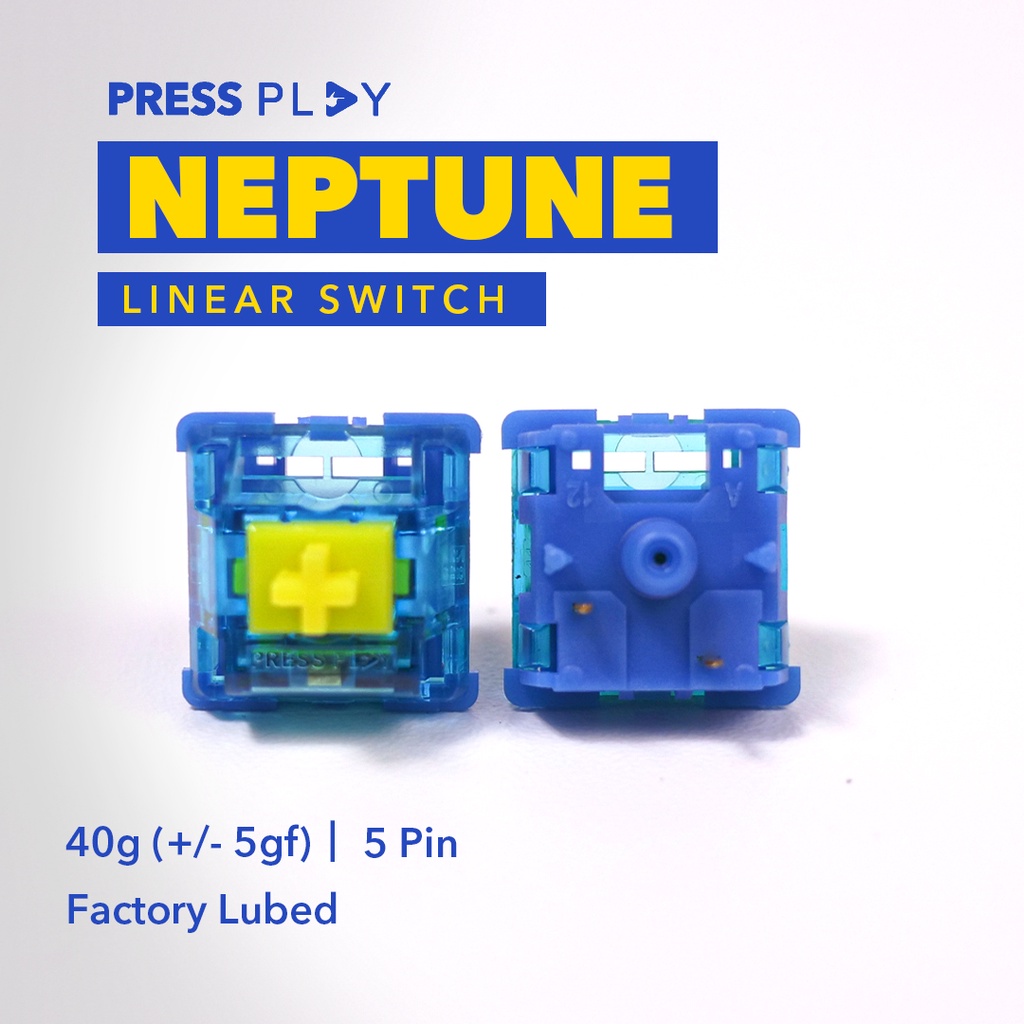 Jual NEPTUNE Linear 40g 5pin Switch by Press Play Indonesia|Shopee ...