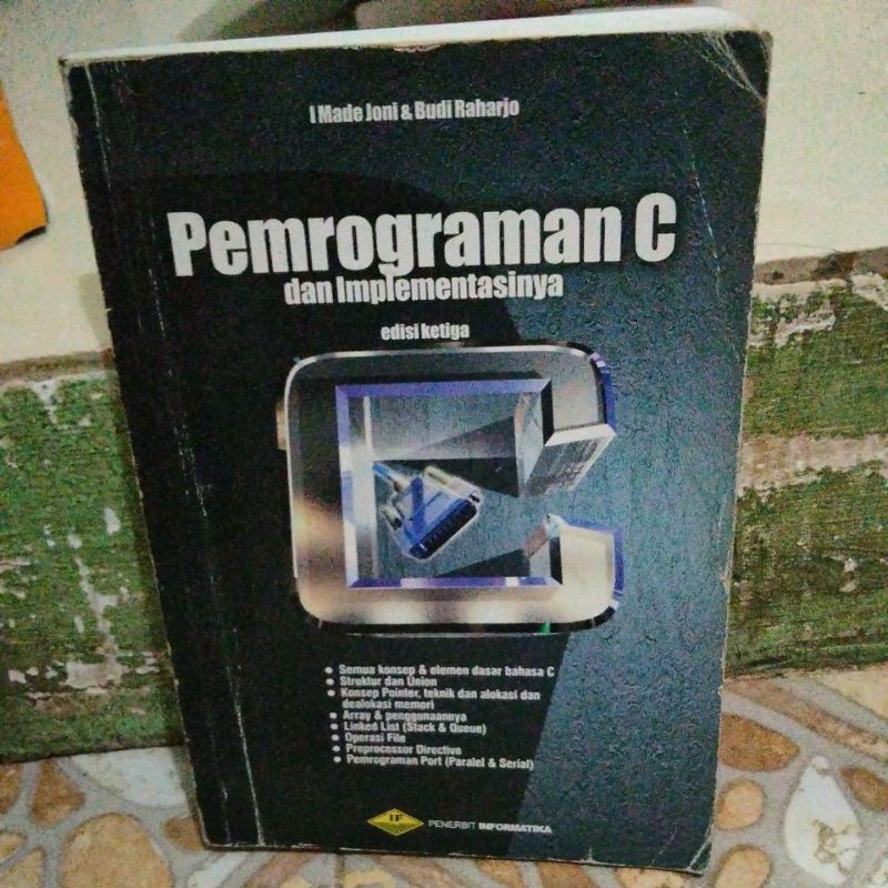 Jual Pemrograman C dan Implementasinya edisi ketiga I Made Joni, Budi ...